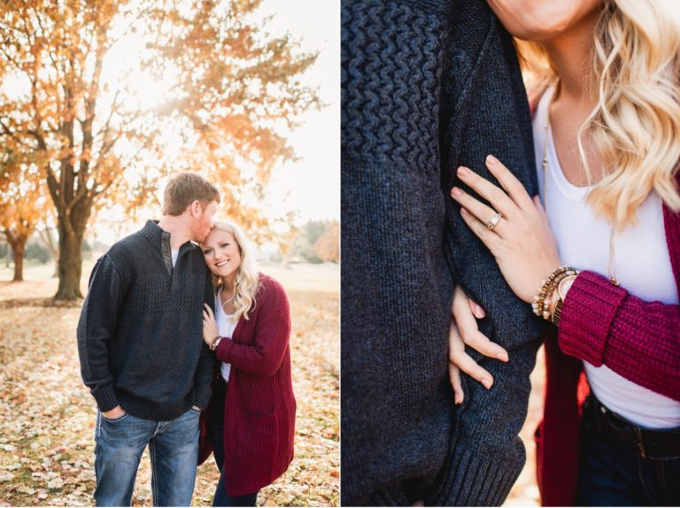 Calla & Aaron |Shepherd House, Springfield, IL Late Fall Engagement ...