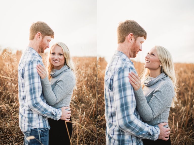 Calla & Aaron |Shepherd House, Springfield, IL Late Fall Engagement ...