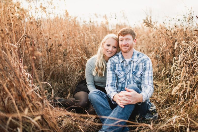 Calla & Aaron |Shepherd House, Springfield, IL Late Fall Engagement ...
