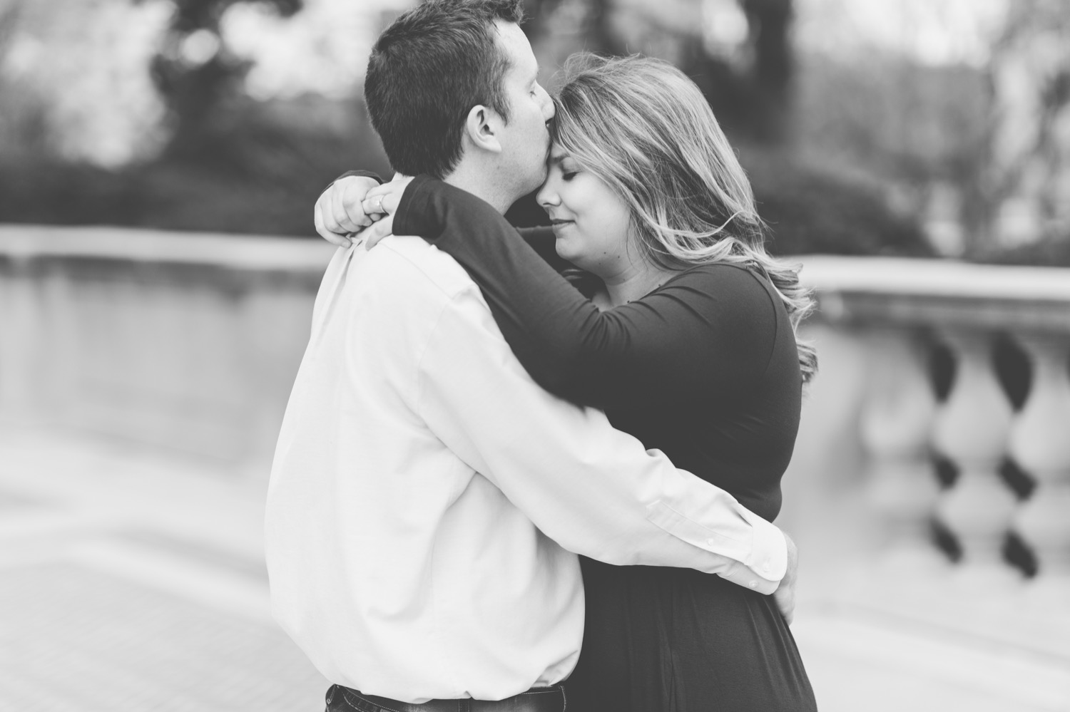 Kristi & Nick | Downtown Springfield, IL Rooftop Engagement ...