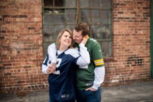 Kristi & Nick | Downtown Springfield, IL Rooftop Engagement ...