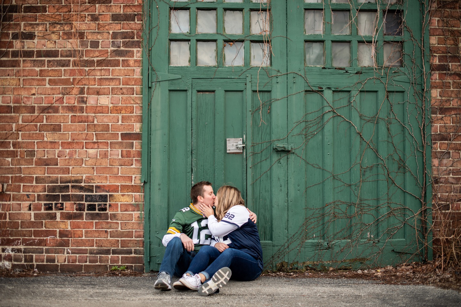 Kristi & Nick | Downtown Springfield, IL Rooftop Engagement ...