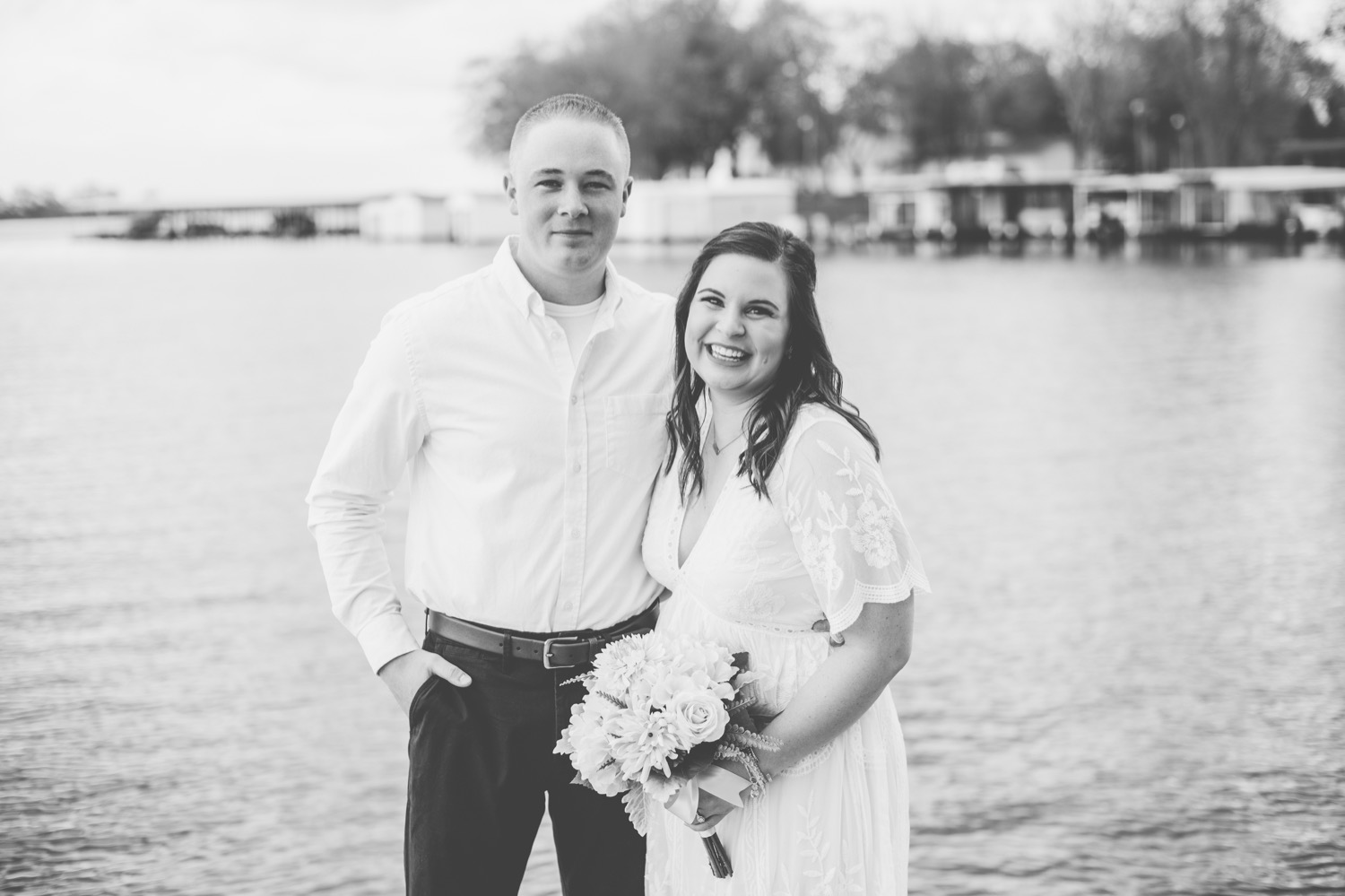 Jessica & Troy | Intimate Spring Lake Springfield, IL Wedding ...