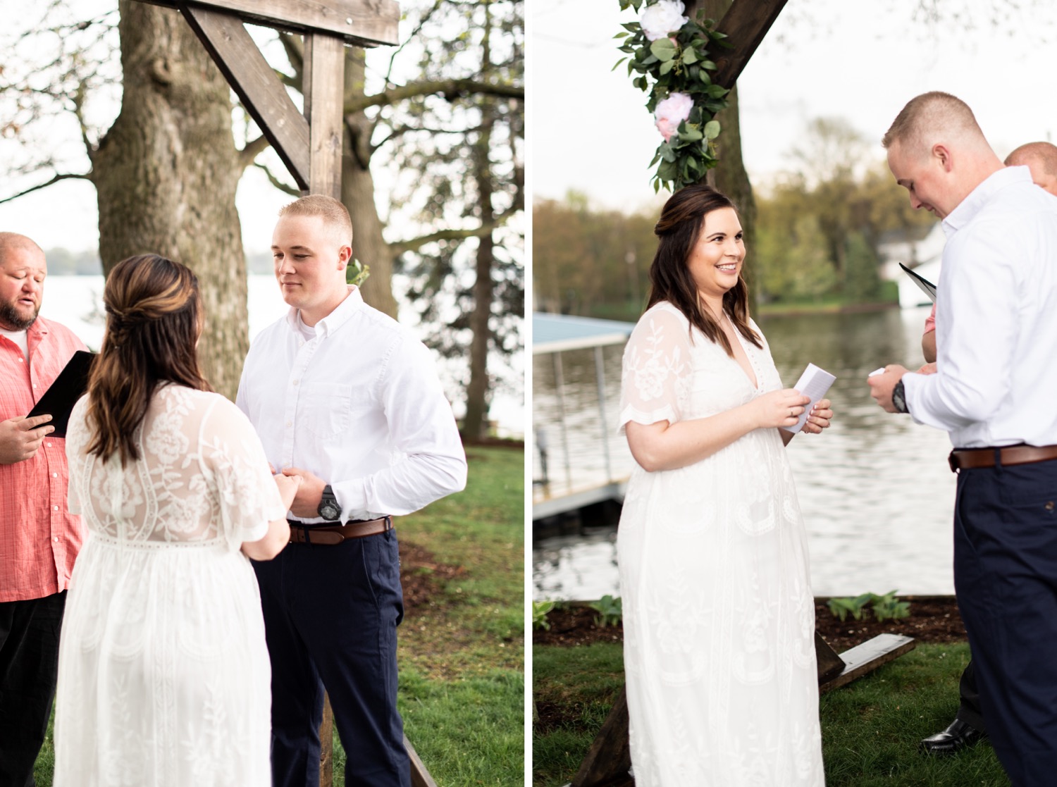 Jessica & Troy | Intimate Spring Lake Springfield, IL Wedding ...