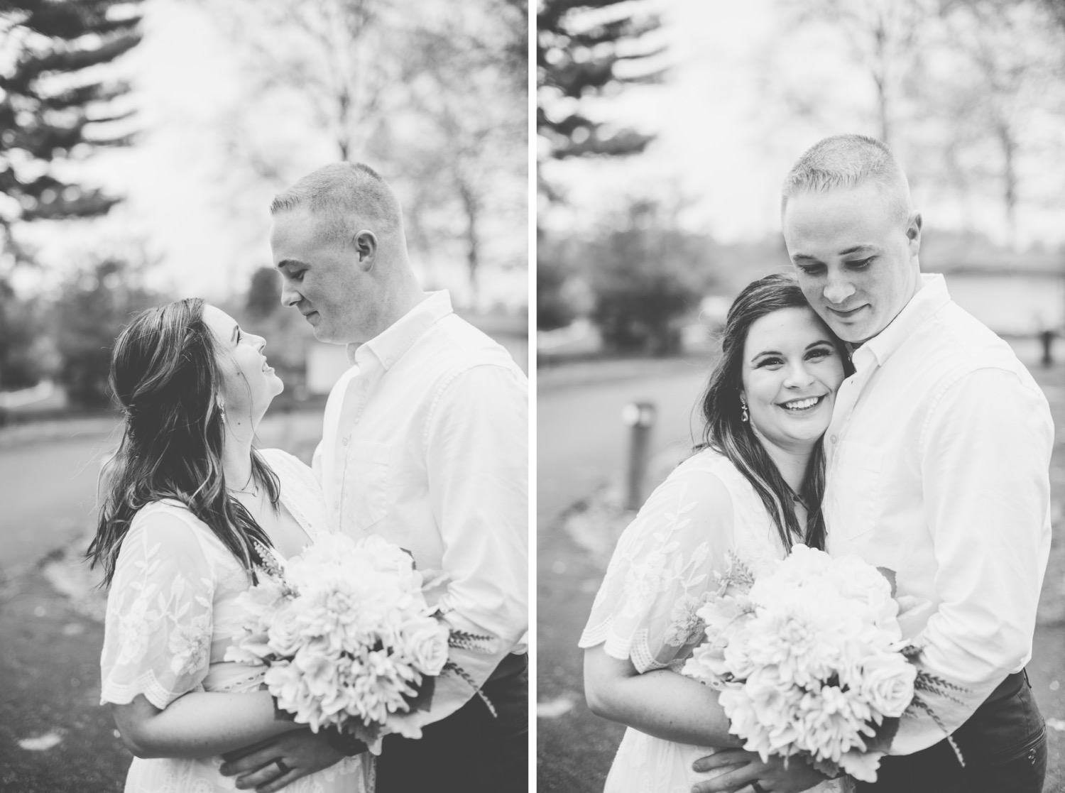 Jessica & Troy | Intimate Spring Lake Springfield, IL Wedding ...
