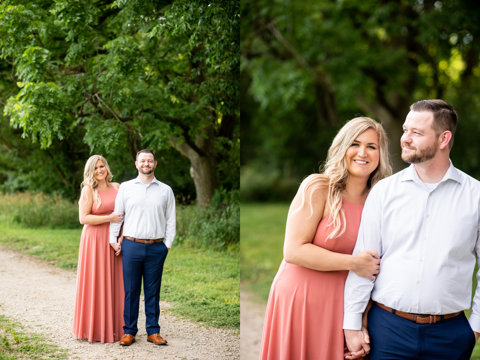 Alison & Sam | Lincoln Memorial Gardens Springfield, IL Summer ...