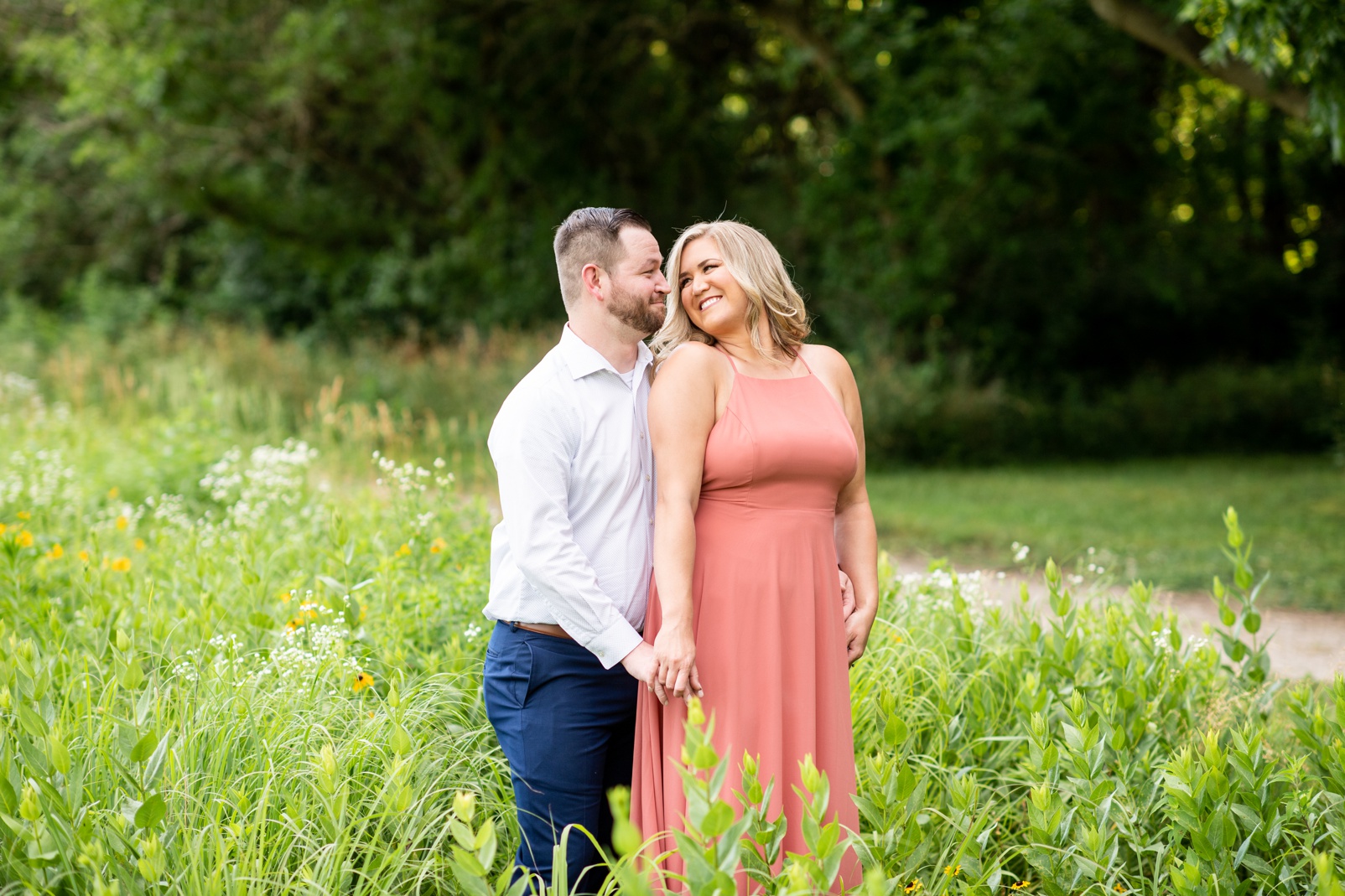 Alison & Sam | Lincoln Memorial Gardens Springfield, IL Summer ...