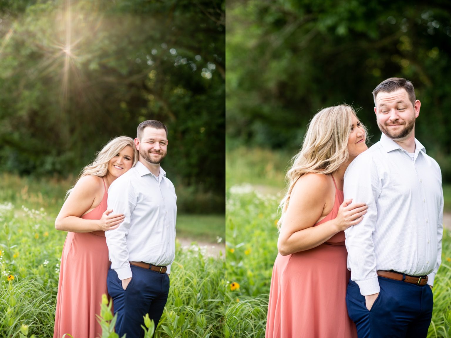 Alison & Sam | Lincoln Memorial Gardens Springfield, IL Summer ...