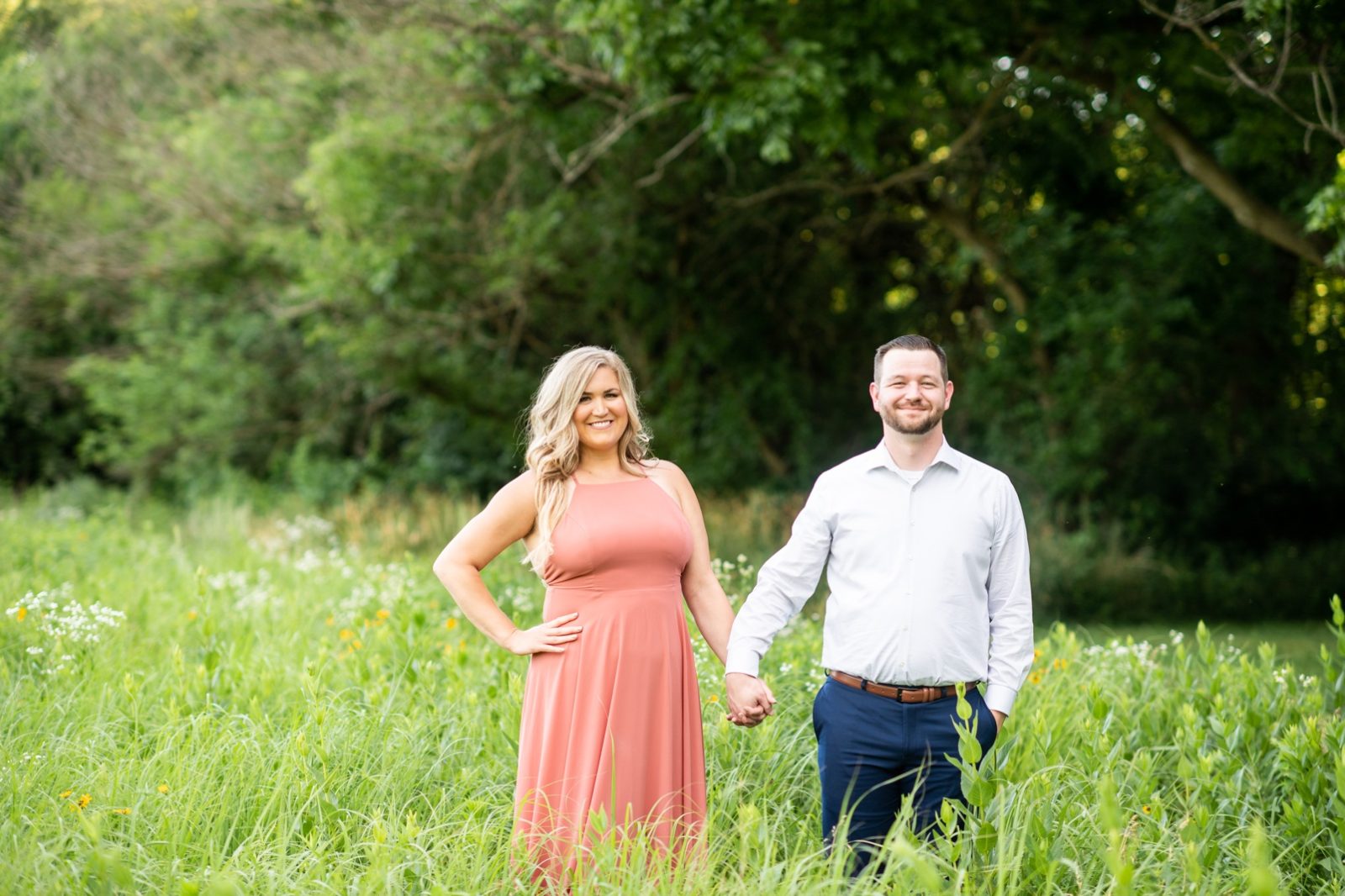 Alison & Sam | Lincoln Memorial Gardens Springfield, IL Summer ...