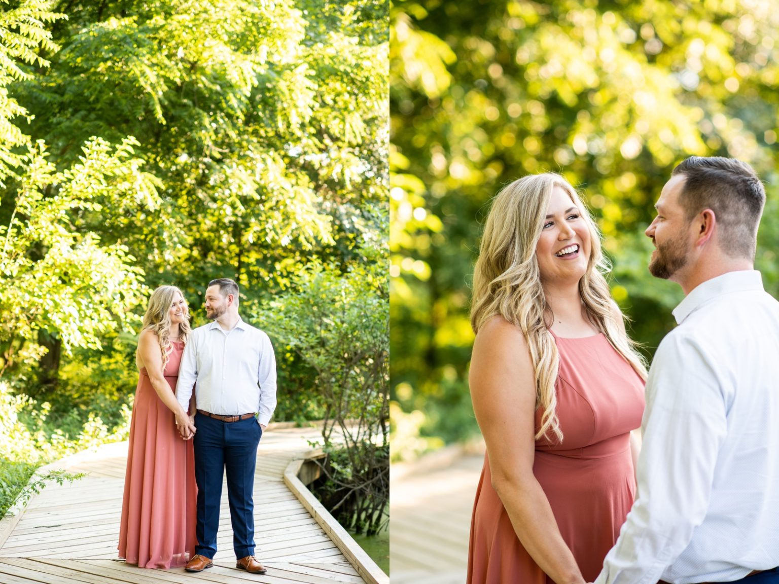 Alison & Sam | Lincoln Memorial Gardens Springfield, IL Summer ...
