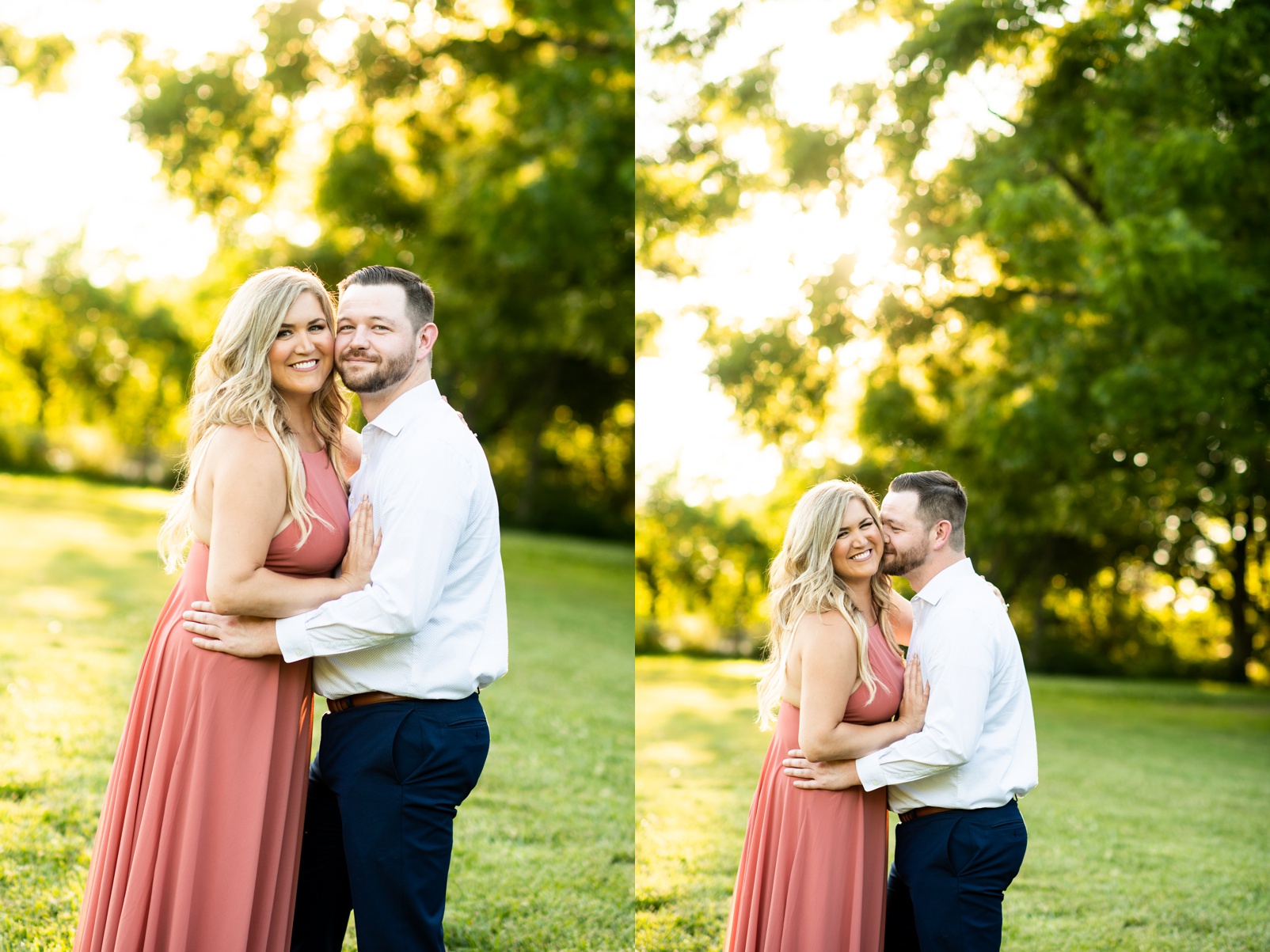 Alison & Sam | Lincoln Memorial Gardens Springfield, IL Summer ...