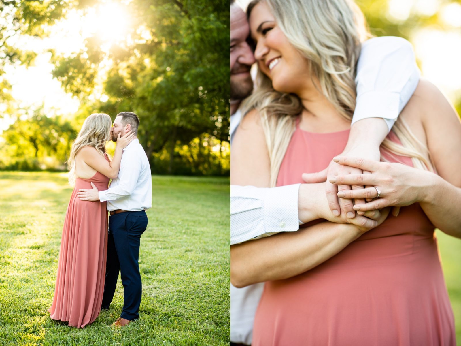 Alison & Sam | Lincoln Memorial Gardens Springfield, IL Summer ...
