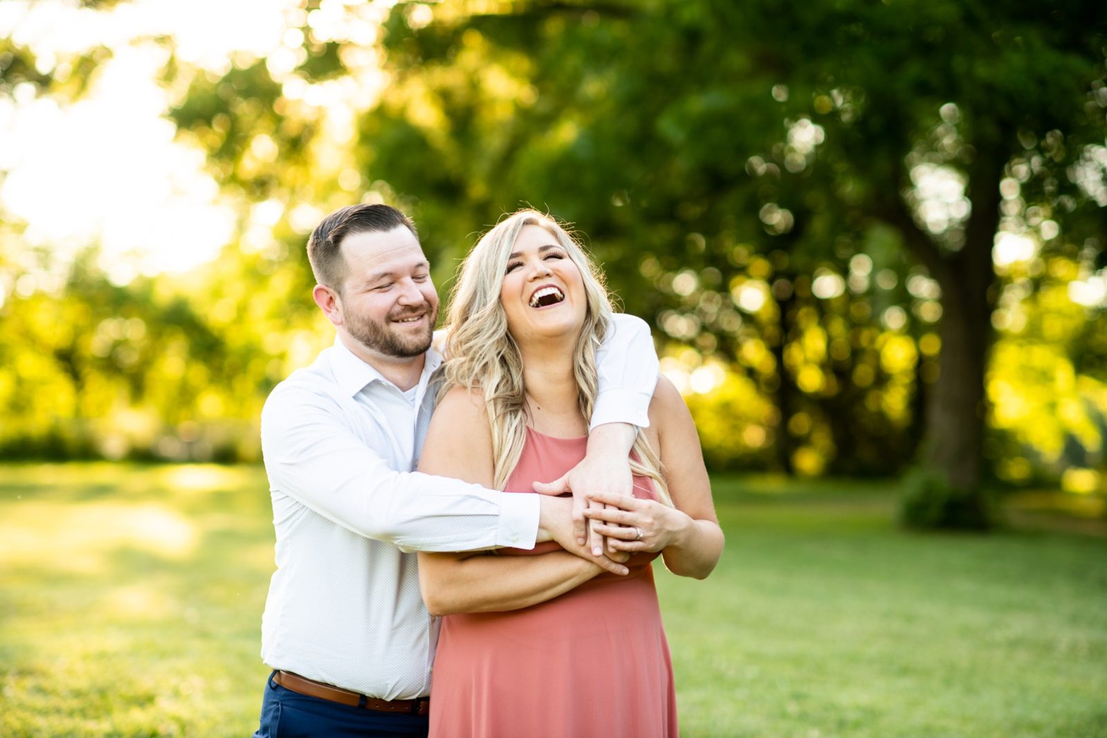 Alison & Sam | Lincoln Memorial Gardens Springfield, IL Summer ...