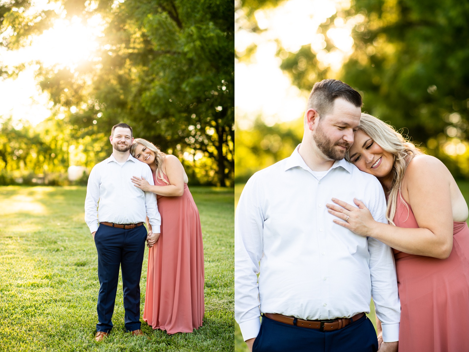 Alison & Sam | Lincoln Memorial Gardens Springfield, IL Summer ...