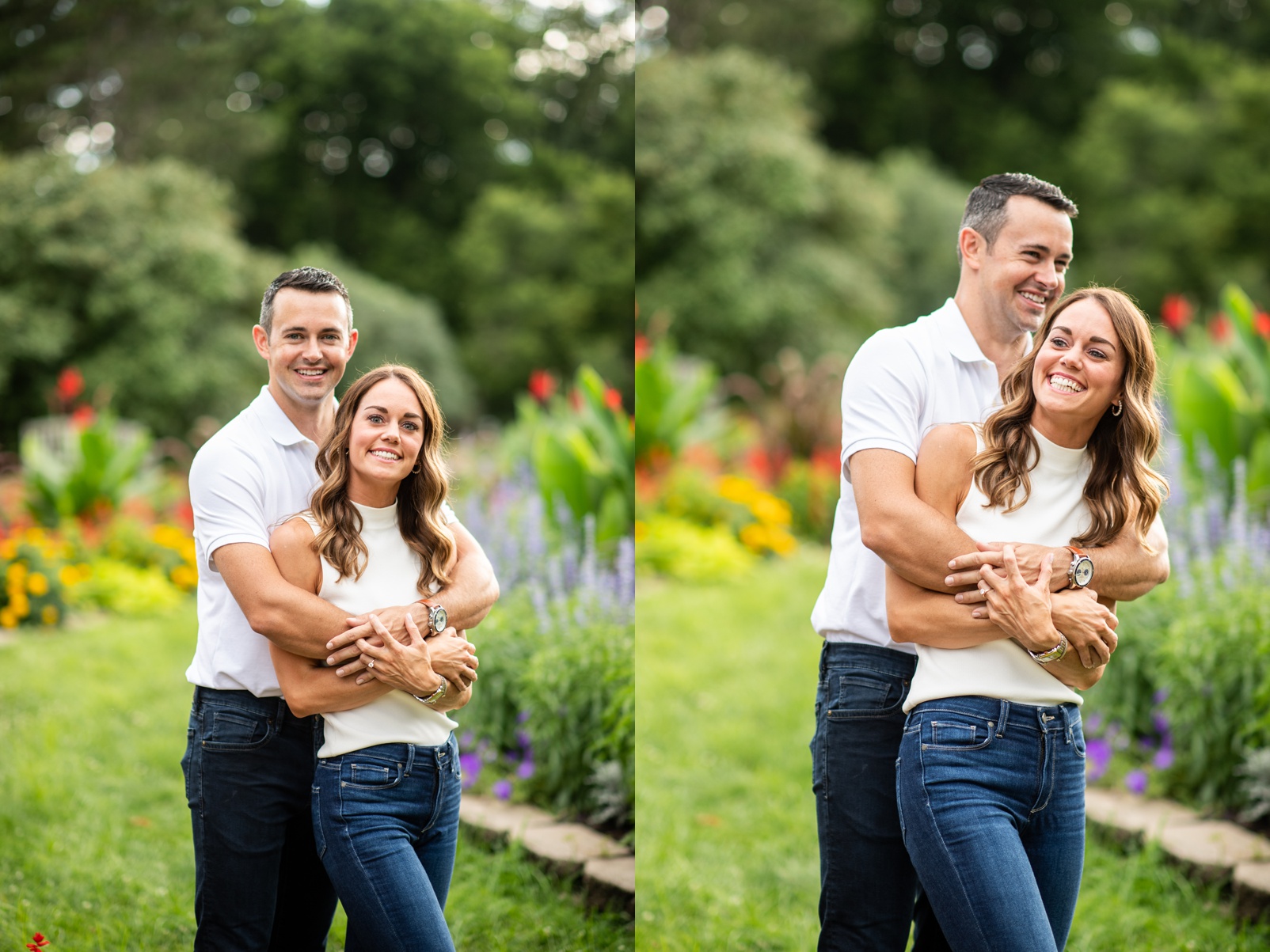 Meredith & Brandon | Springfield, IL Sunset Engagement Photographer ...