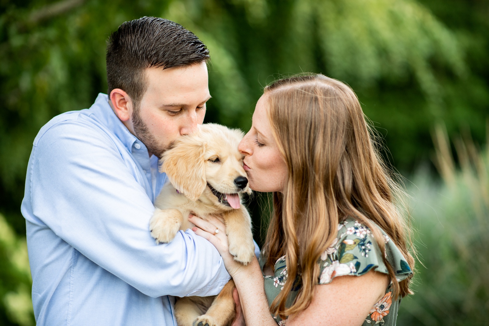 Rachel & Jared | Downtown Springfield, IL Engagement Photographer ...