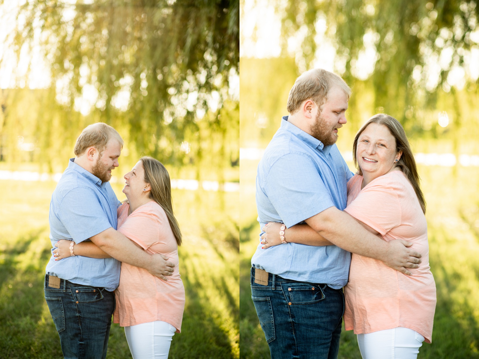 Laura & Toby | Southwind Park Springfield, IL Sunset Engagement ...