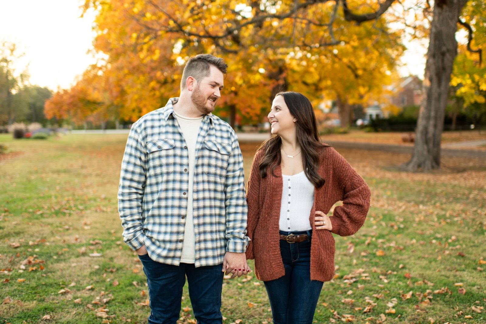 Lanie & Ryan |Springfield, IL Washington Park Fall Engagement ...