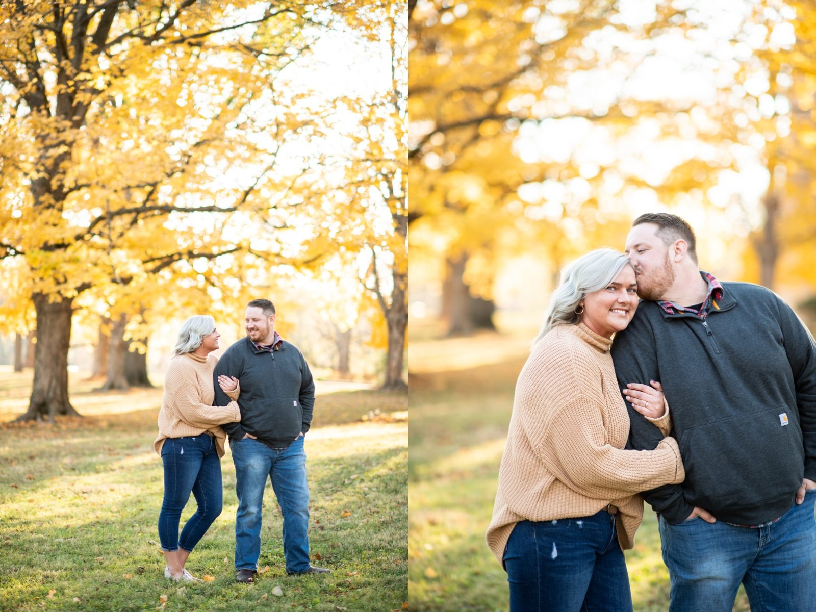 Aimee & Kyle | Springfield, IL Washington Park Botanical Gardens Fall ...