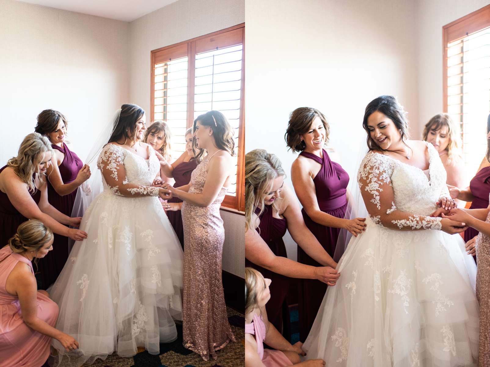 Taylor & Dustin | Springfield, IL Crowne Plaza Romantic Fall Wedding ...