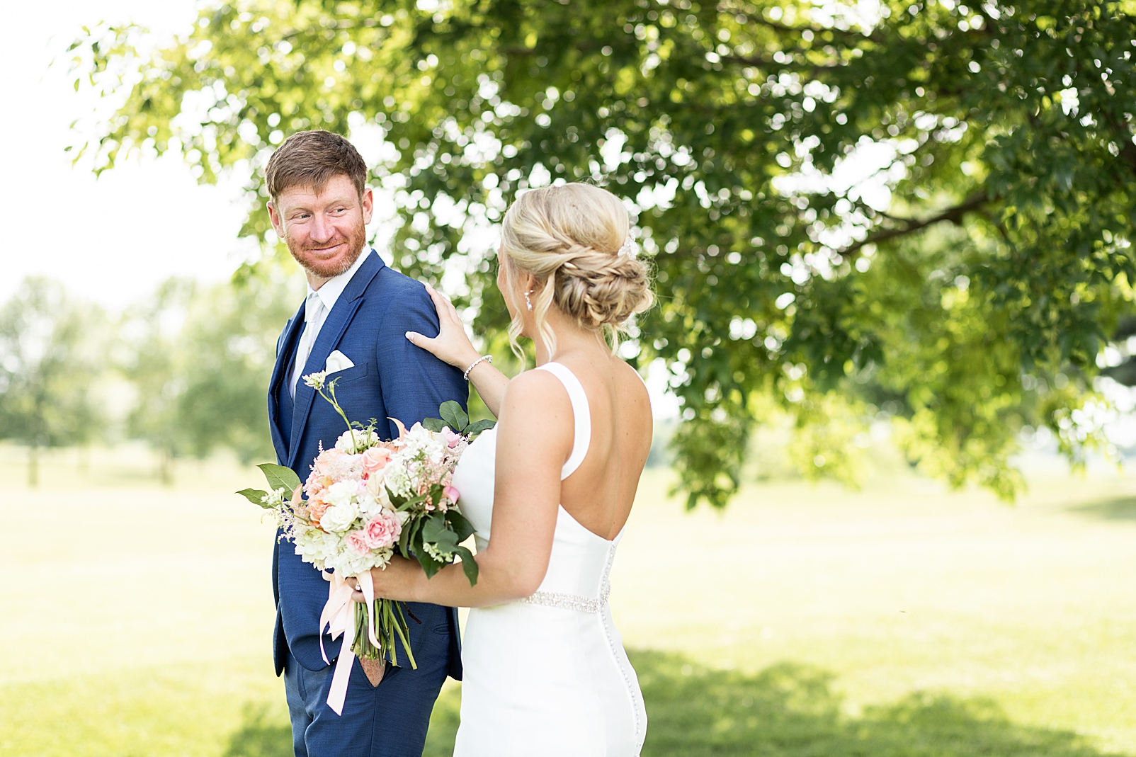 Calla & Aaron | Winchester, IL Plum Creek Golf Course Summer Wedding ...
