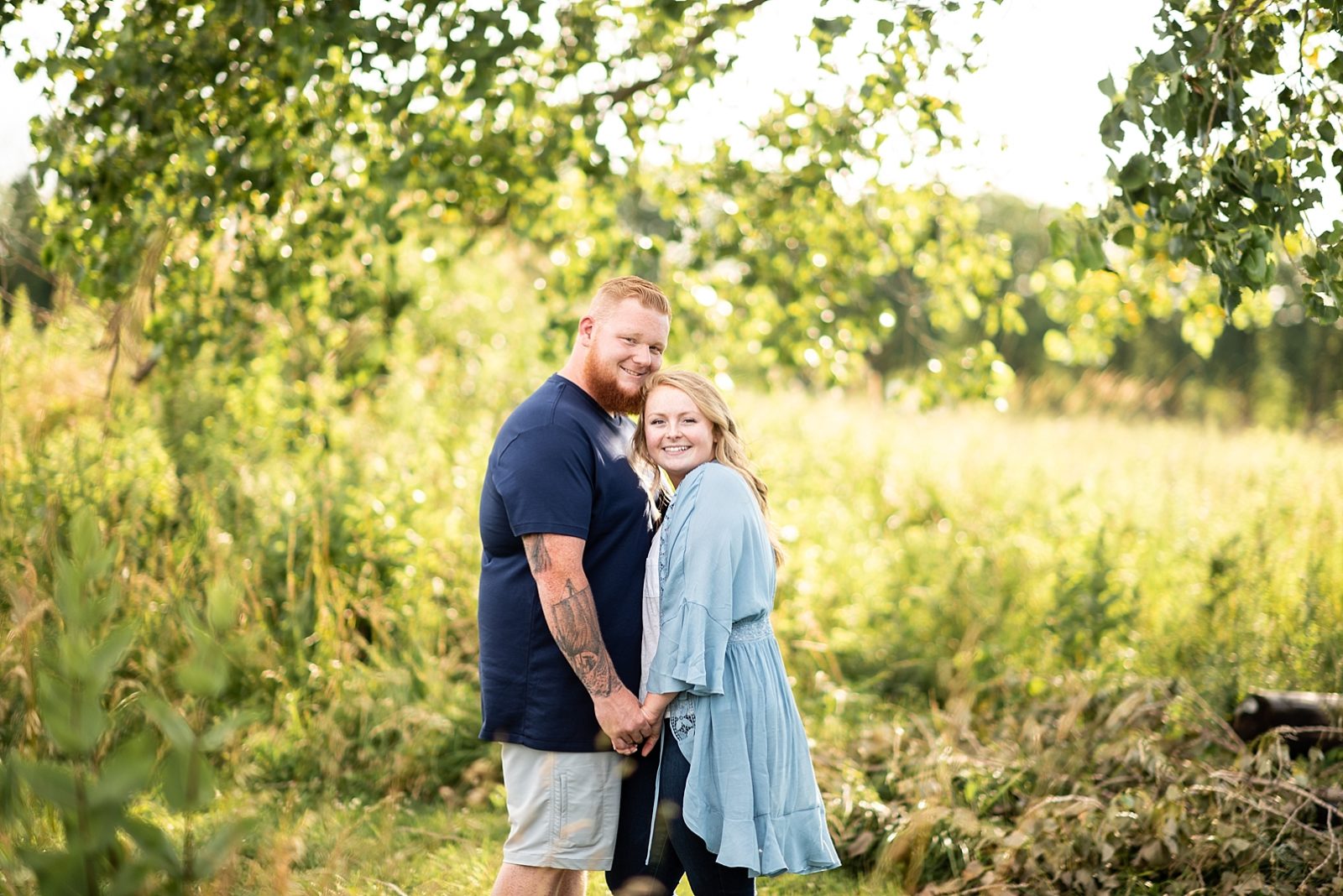 Emma & Forrest | Loami, IL Nipper Wildlife Sanctuary Summer Engagement ...