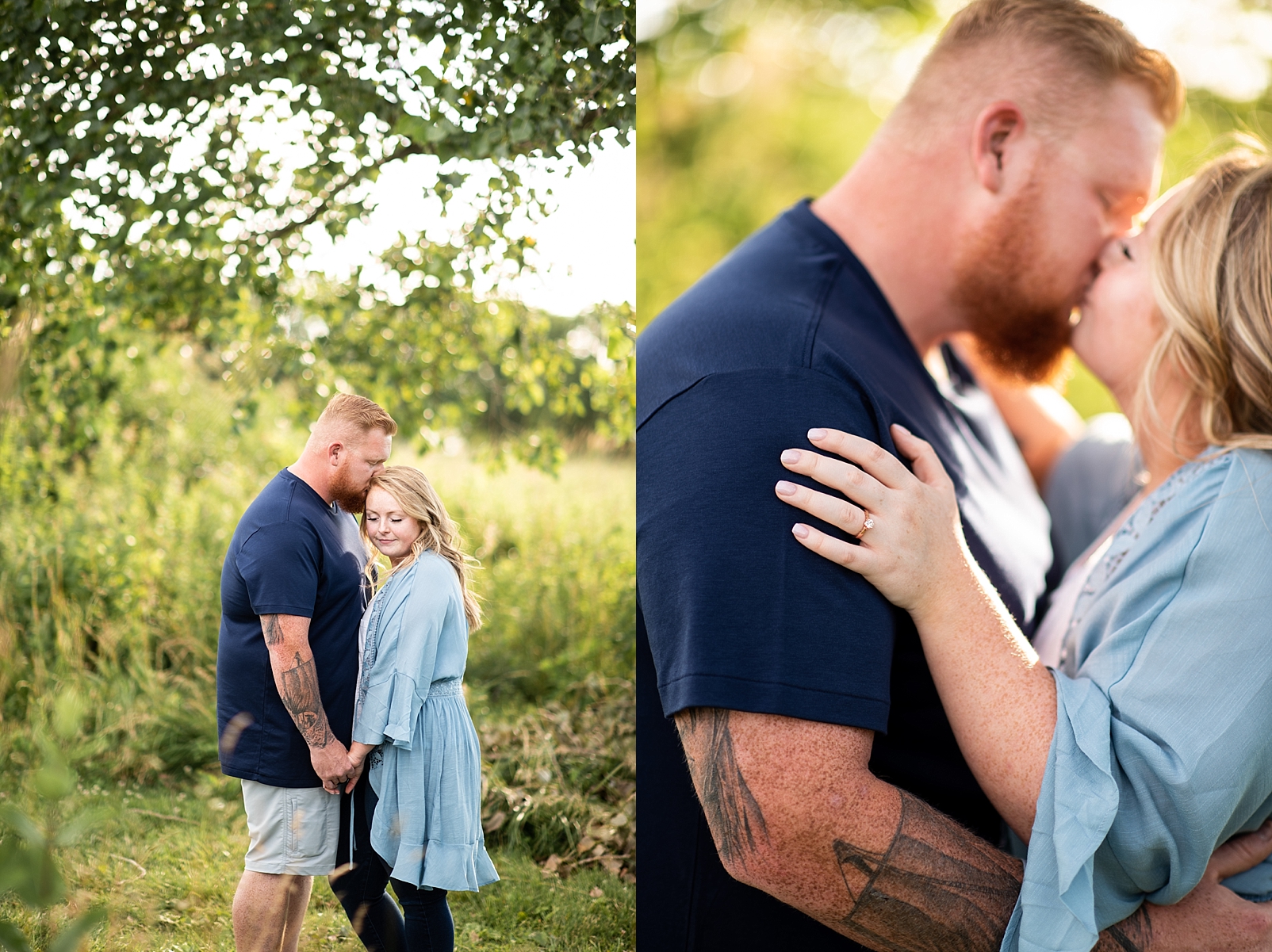 Emma & Forrest | Loami, IL Nipper Wildlife Sanctuary Summer Engagement ...