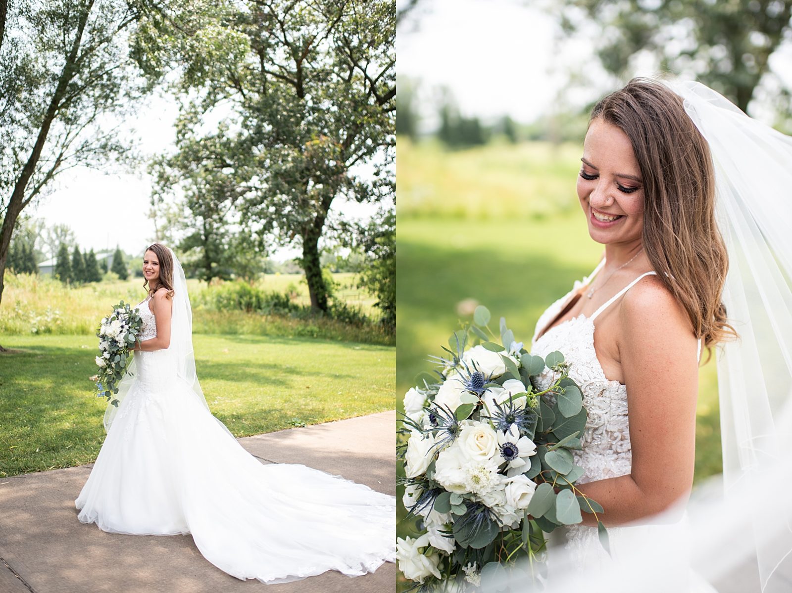 Abbie & Corey | Springfield, IL Long Bridge Golf Course Summer Wedding ...
