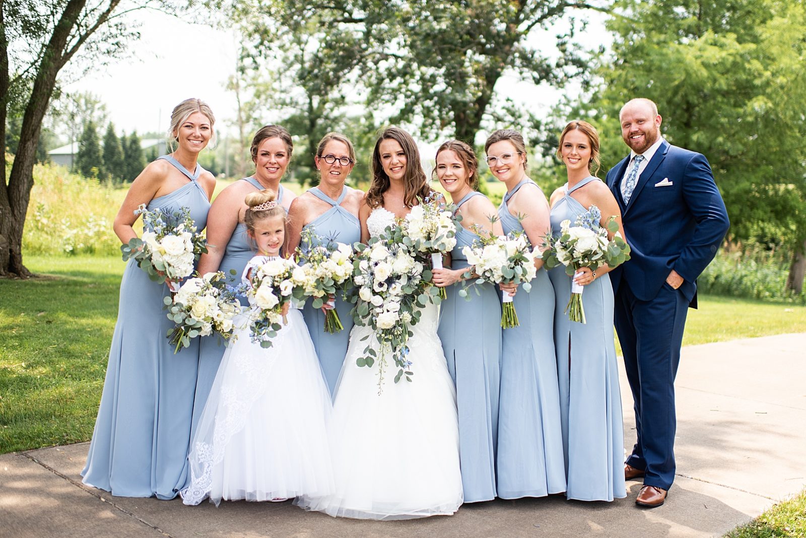 Abbie & Corey | Springfield, IL Long Bridge Golf Course Summer Wedding ...