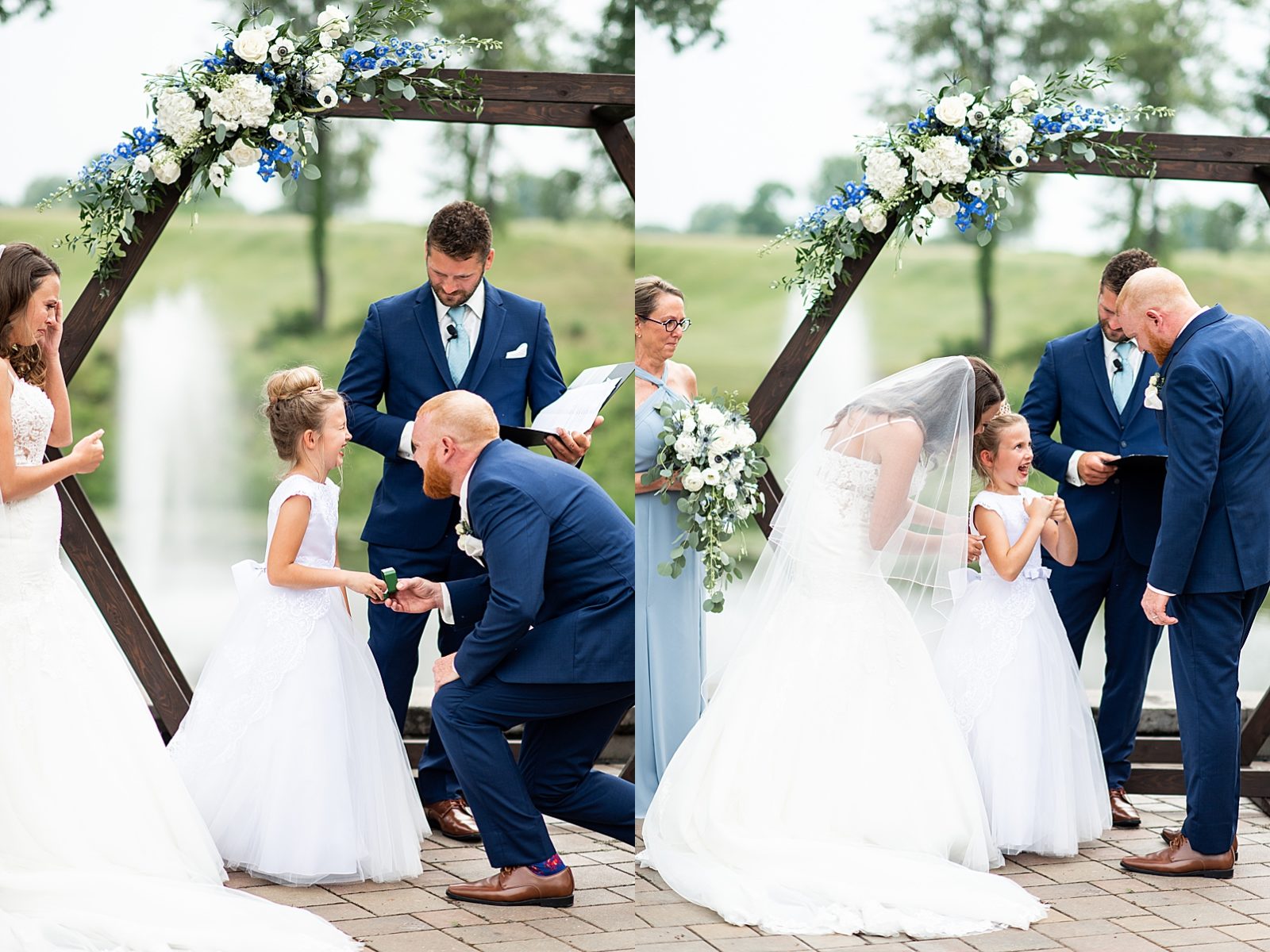 Abbie & Corey | Springfield, IL Long Bridge Golf Course Summer Wedding ...
