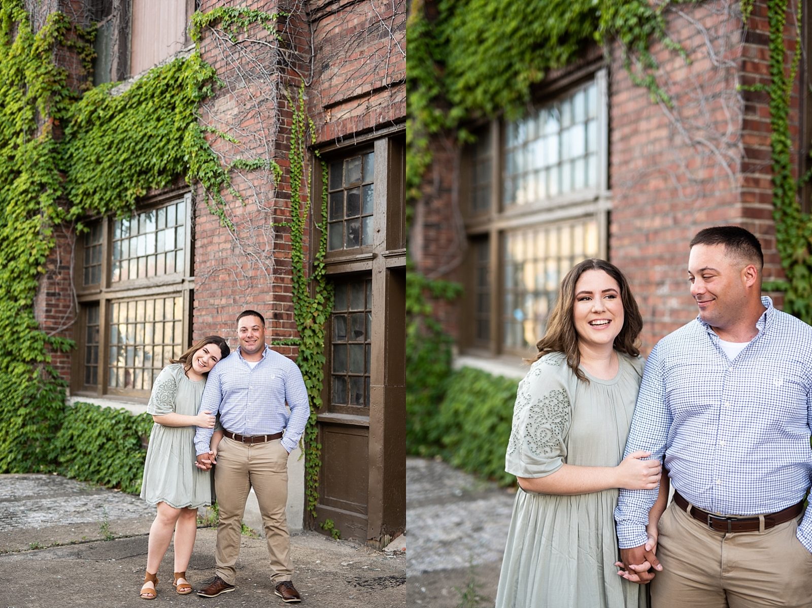 Mackenzie & Ryan | Downtown Peoria, IL & Donovan Park Summer Engagement ...