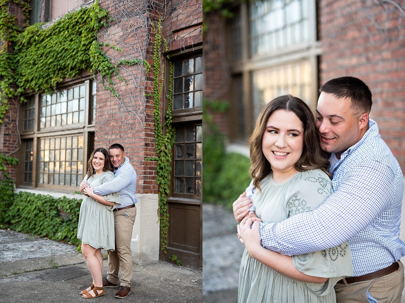 Mackenzie & Ryan | Downtown Peoria, IL & Donovan Park Summer Engagement ...