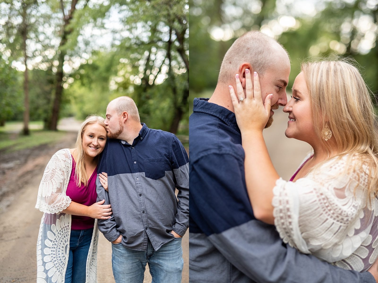 Katie & Thomas | Riverside Park Springfield, IL Fall Engagement ...