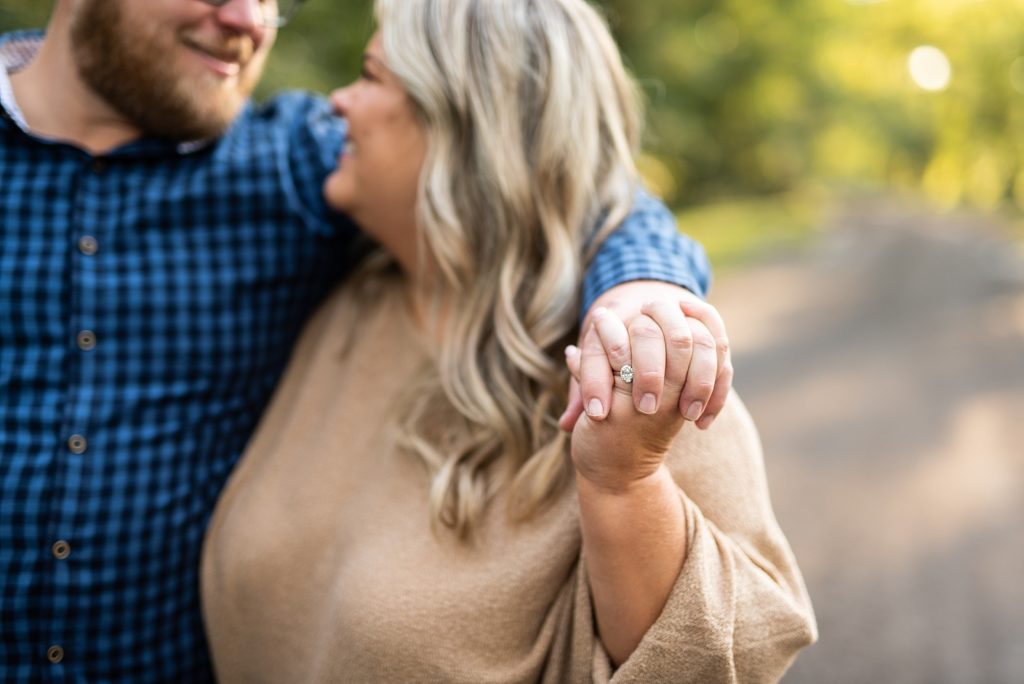 Jillian & Todd | Sherman, IL Fall Engagement Photographer - Kate ...