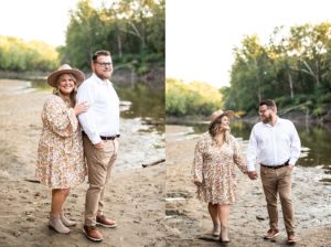 Jillian & Todd | Sherman, IL Fall Engagement Photographer - Kate ...