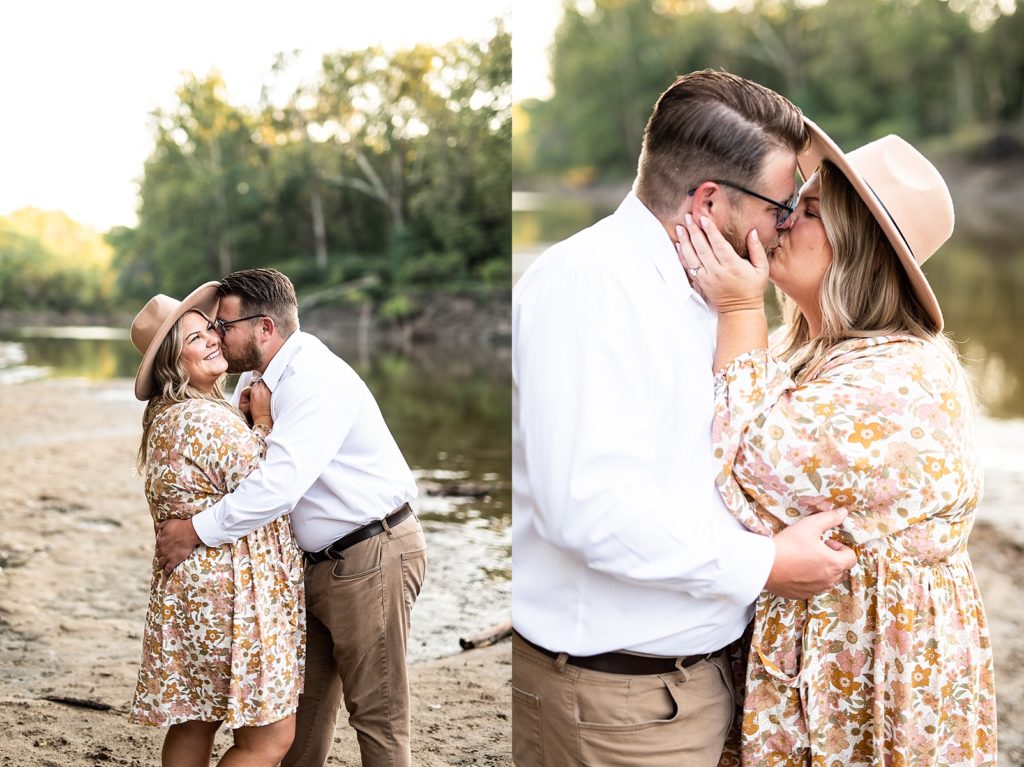Jillian & Todd | Sherman, IL Fall Engagement Photographer - Kate ...