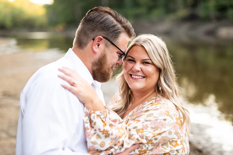 Jillian & Todd | Sherman, IL Fall Engagement Photographer - Kate ...