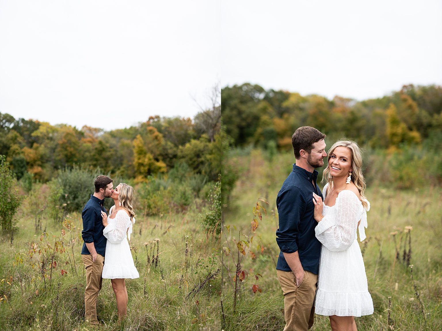 Morgan & Brett | Springfield, IL Fall Engagement Photographer - Kate ...